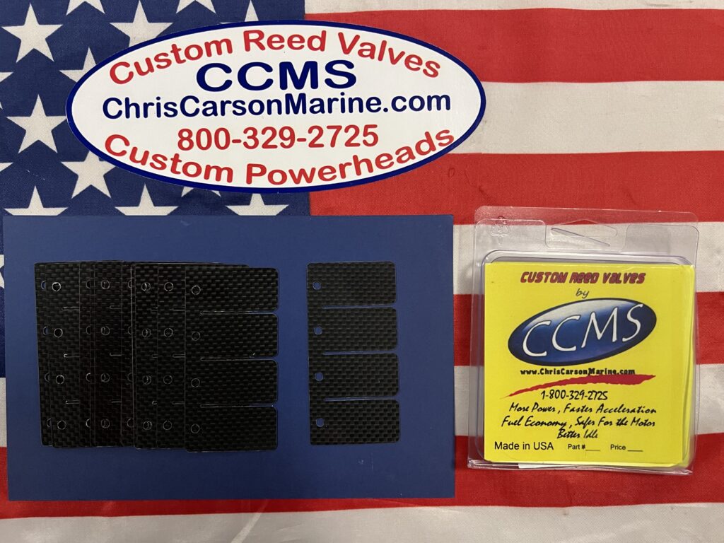 CCMS Mercury/Mariner V6 135-200HP 4 Leaf 1996 & Up Carbon Fiber Reed ...
