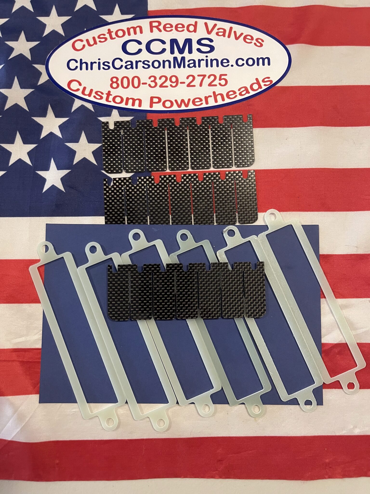 CCMS Mercury/Mariner 225 Pro Max 245,260,280 300hp. Carbon Fiber Reed ...